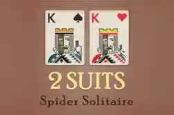 Spider Solitaire 2 Suits - Play Free Online