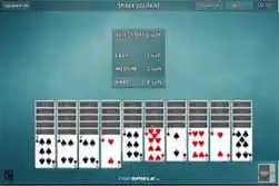 Spider Solitaire 2 Suits - Play Free Online